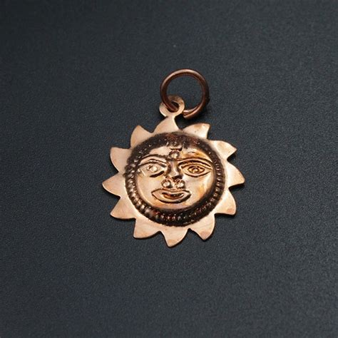 Small Suraj Locket Copper Dharmsaar