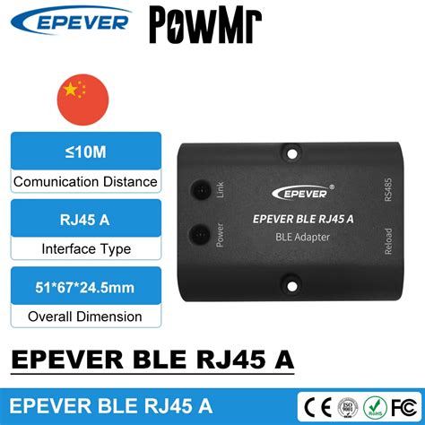Epever Solar Controllers Epever Rj45 Rs485 Bluetooth Compatible