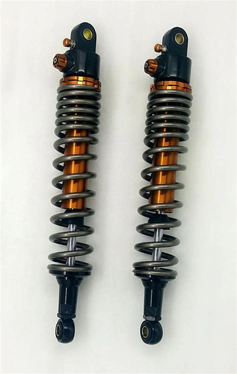8mm Spring 360mm 370mm 380mm Motorcycle Air Shocks Absorbers For