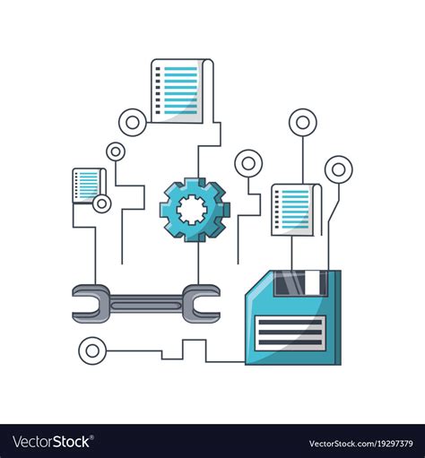 Big Data Design Royalty Free Vector Image Vectorstock
