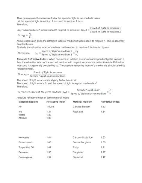 Solution Chapter 10 Light Refraction Studypool