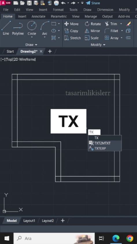 Autocad 3ds Max Autocad Tcircle Youtube Kanalıma Abone Olup Derslerimi Takip Edebilirsiniz