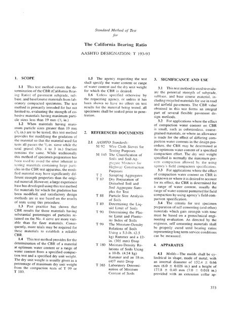Aashto T 193 93 Pdf
