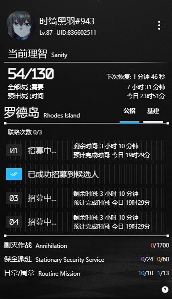 GitHub enpitsuLin rhodes headquarters 罗德岛远程指挥部一款用于监控罗德岛运行状态的浏览器扩展