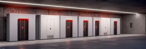 Premium Photo A Power Plant Charging Of Massive Energy Storage Cells