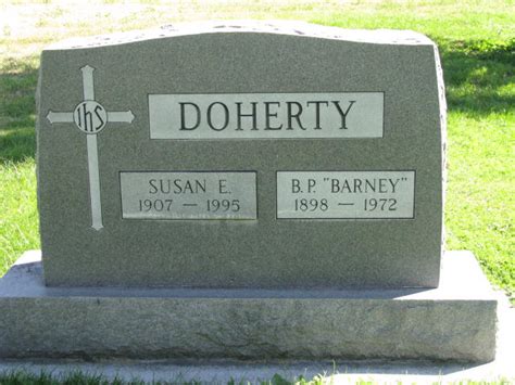 Bernard Phillip “barney” Doherty 1898 1972 Find A Grave Memorial