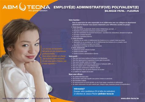 Abm Tecna Sur Linkedin Offre Abm Tecna