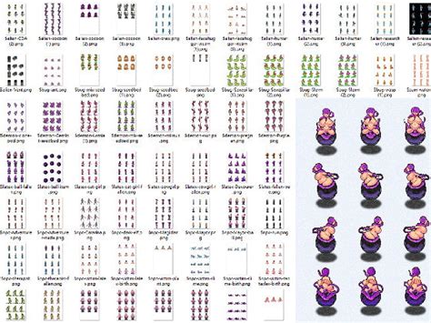 Rpg Assets Fallen Artifical Monsters Collection Vol01 Smomogamex