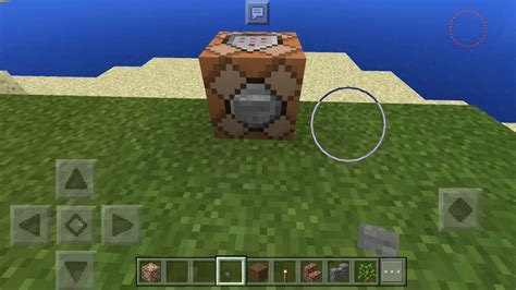 Como Fazer Um Bloco De Comando No Minecraft Pe Youtube