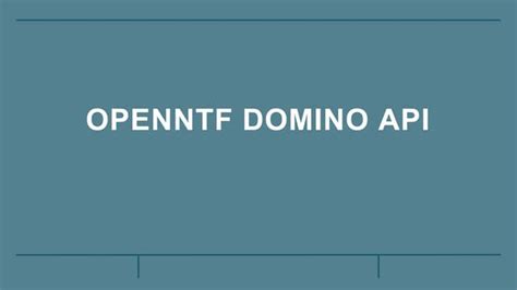 Openntf Webinar May 2021 Jesse Pptx