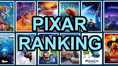 Every Pixar Movie Ranked From Worst To Best Including