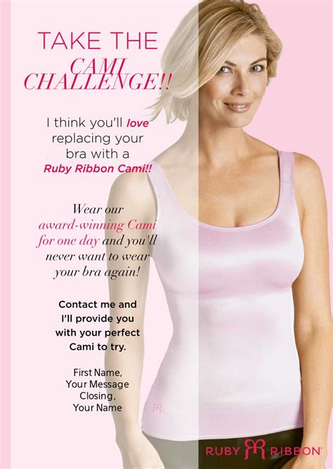 Ruby Ribbon Cami Challenge Ruby Cami Ribbon