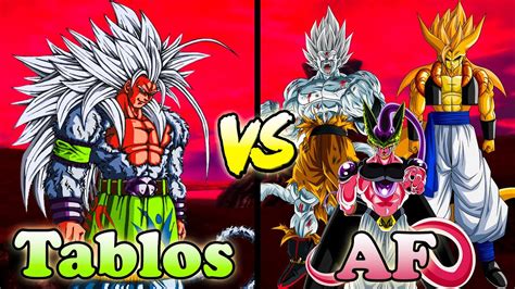 Tablos Vs Dragon Ball Af 👀 Dbz Budokai Tenkaichi 3 Mods Youtube