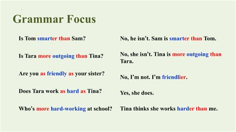 Unit 3 Im More Outgoing Than My Sister Section A Grammar Focus~3c课件共