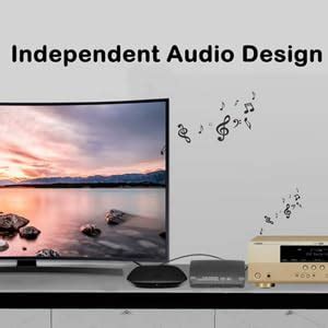 Amazon HDR Audio Extractor K HD Bluetooth Transmitter For TV PC Supports HDMI