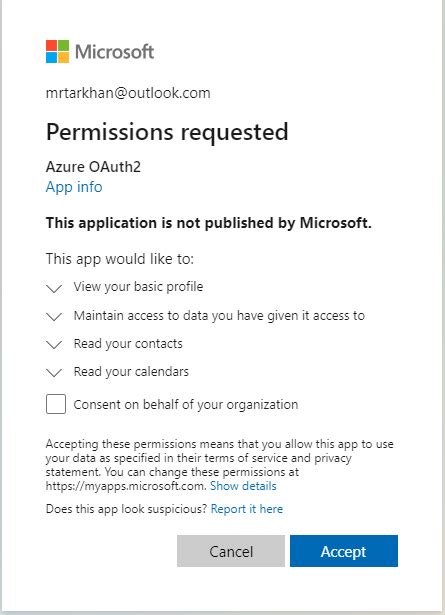 Implementing Authentication With Azure Oauth 20 By Mohammadreza