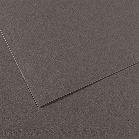 Canson Mi-Teintes Touch Sanded Board, Dark Grey (345) 20" x 30" (Pack ...