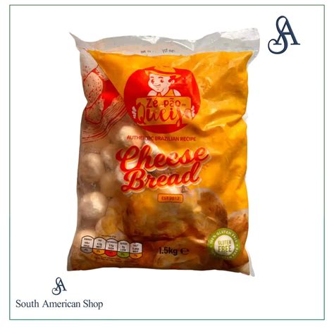 Frozen Cheese Bread 15kg Zé Do Pão De Queijo South American Shop