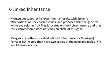 Chromosome Theory Of Inheritance PPTX