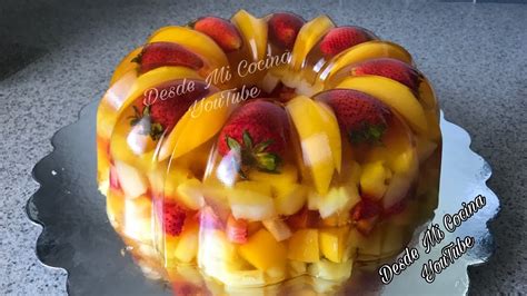 Recetas De Gelatinas De Frutas