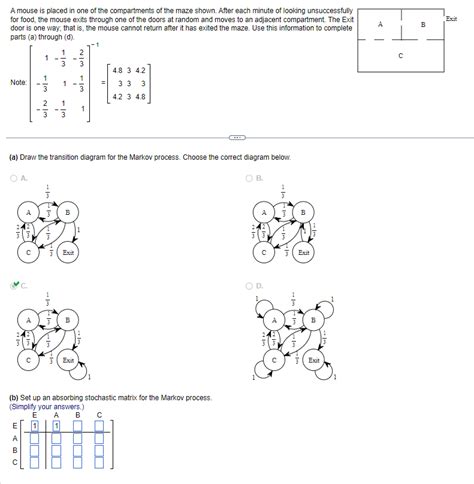 Markov Process Question Please Help ASAP I Would Chegg