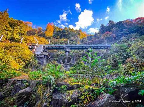 Hakone Tozan Train Mit Dem Hakone Tozan Train Durch Die Berge