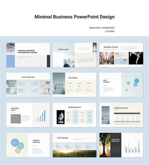 Minimal Business Plan Powerpoint Template
