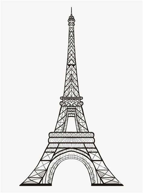 Detail Sketsa Gambar Menara Eiffel Koleksi Nomer 13