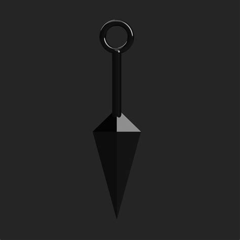 Stl File Kunai Knife V1・3d Print Design To Download・cults