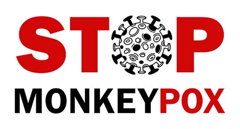 Hentikan Banner Vektor Monkeypox Template Dengan Teks Melawan Infeksi