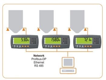 Multiple Indicator Weighing System Weighing Application