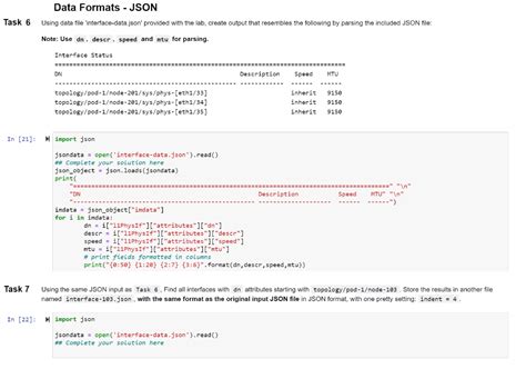 Data Formats JSON Task Using Data File Chegg