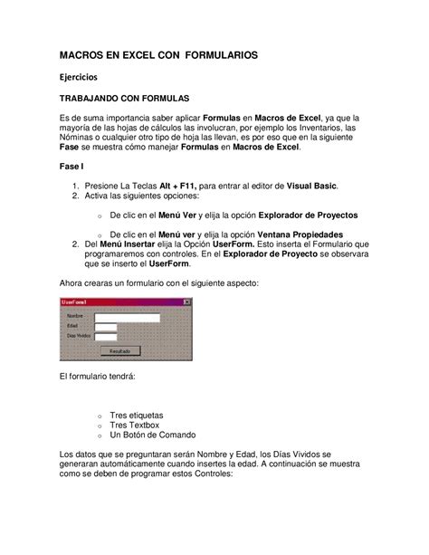 Macros Vba 2022 Clase Publica Docsity