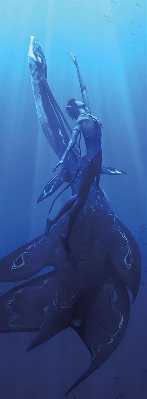 Kiri With Ilu Avatar The Way Of Water Wallpaper💧 Schizzi Di