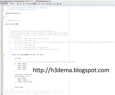 Pão De Queijo Com Java Gerando Um Número Reverso E Mdc