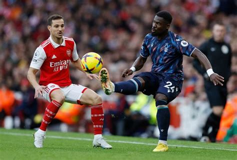 Arsenal Vs Nottm Forest Kurtis Duong