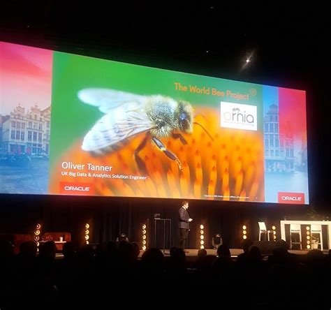 Oliver Tanner On Linkedin Worldbeeproject Lifeatoracle Oraclecloud Analytics 17 Comments