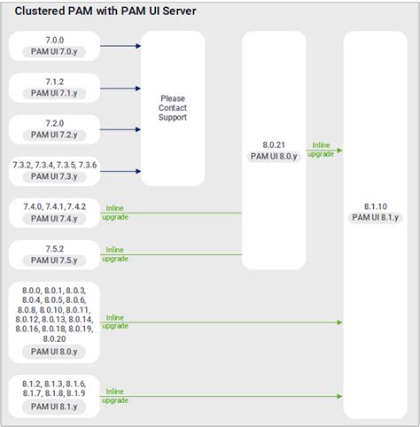 8110 Pam Ui Server Upgrade Paths Osirium Pam Guide 8110