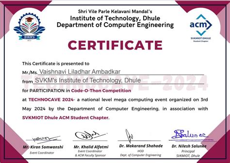 vaishnavi ambadkar on linkedin codeothon technocave2024