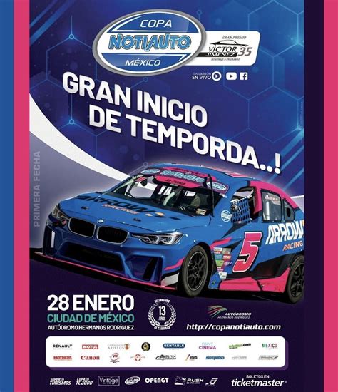 Arranca La Temporada 2023 De La Copa Notiauto En La Ciudad De México