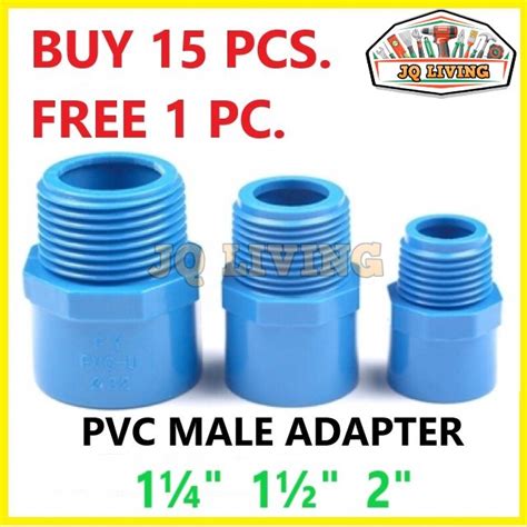 PVC Blue Male Adapter Blue Fittings For Plumbing Home Improvement Water Pipes