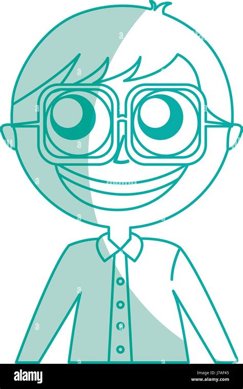 Male Nerd Avatar Character Stock Vector Image And Art Alamy