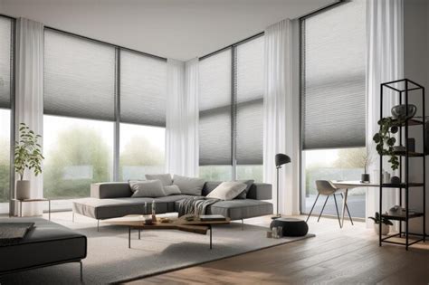 Premium AI Image Smart Window Treatment That Opens And Closes With