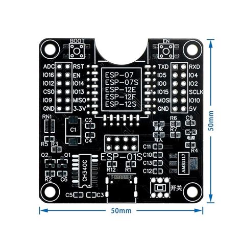 ESP ESP WROOM ESP WROVER Development Board Test Programmer Socket Downloader For ESP