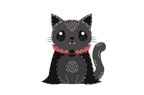 Halloween Cat Vampire Svg Cut File By Creative Fabrica Crafts