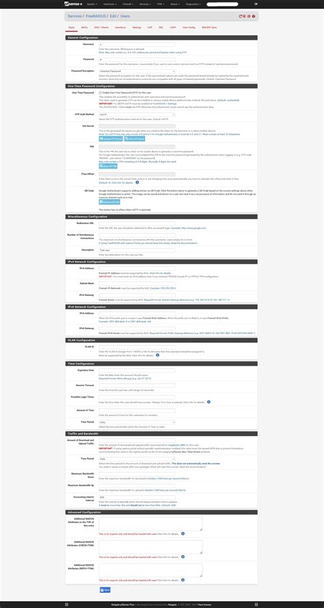 Captive Portal Bandwidth Max Up Down Radius Netgate Forum