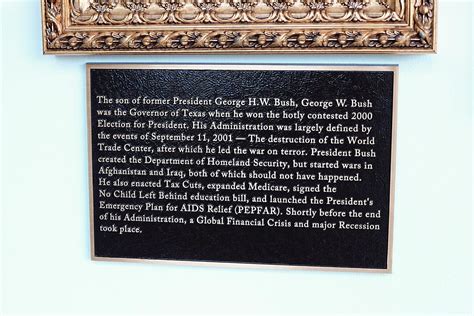 See The New White House Presidential Walk Of Fame Plaques