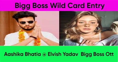 Bigg Boss Wild Card Entryaashika Bhatia Bigg Boss Ott