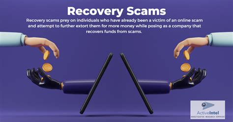 Recovery Scams Dont Get Scammed Twice Active Intel Investigations