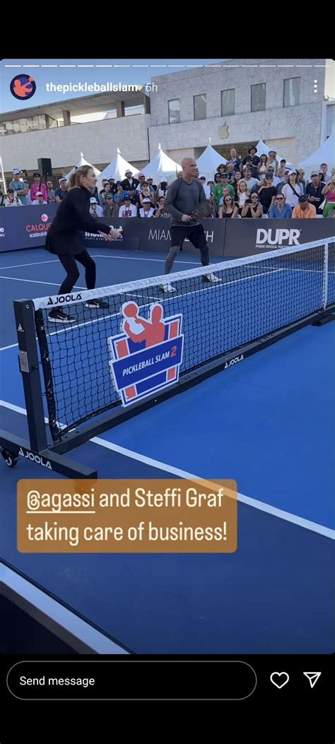 Andre Agassi And Steffi Grafs Daughter Jaz Captures The Couple